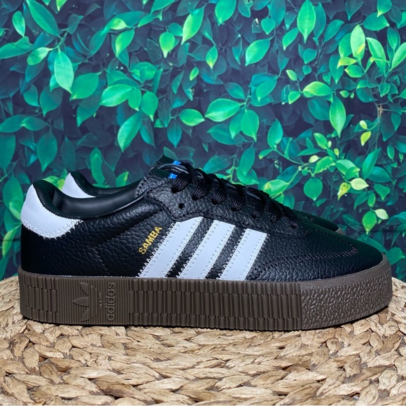 adidas | Shoes | Adidas Samba Sambaeblack White Brown | Poshmark